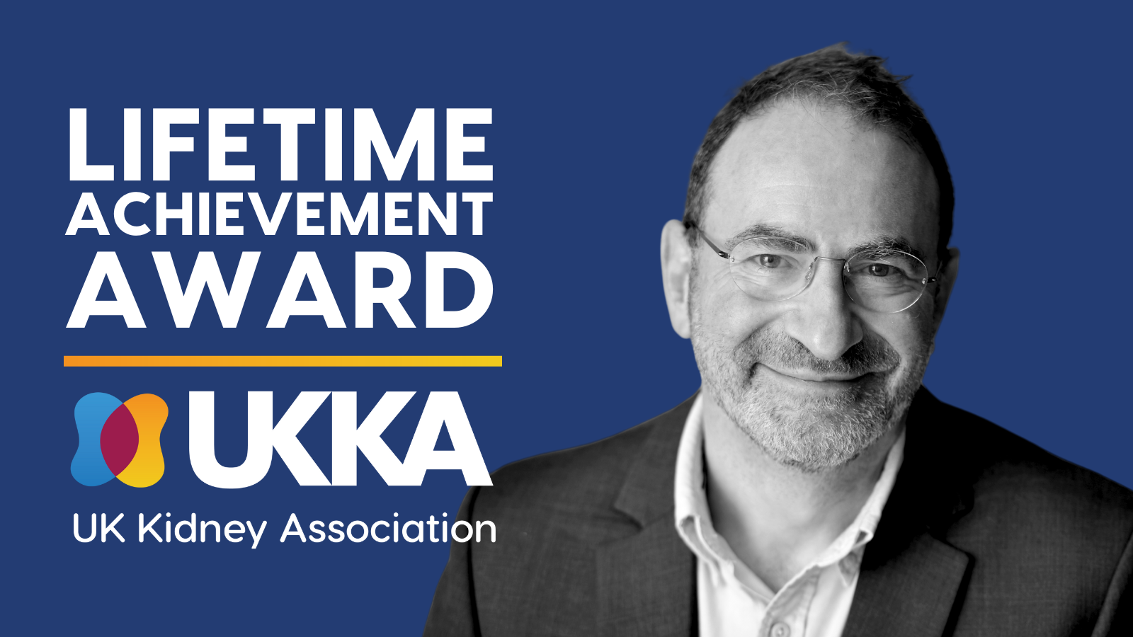 Dr Graham Lipkin Awarded Lifetime Achievement Award | UK Kidney Association